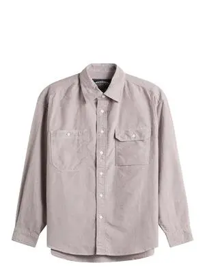 FRIZMWORKS 1920s Oxford Work Shirt - Brown