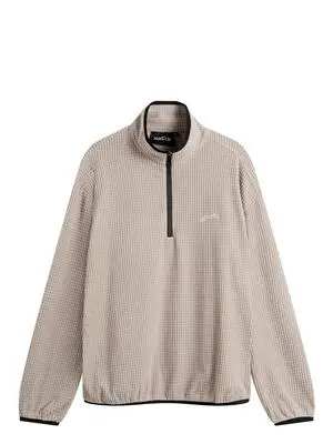 MELLOW CLO Summit Half Zip Fleece - Stone