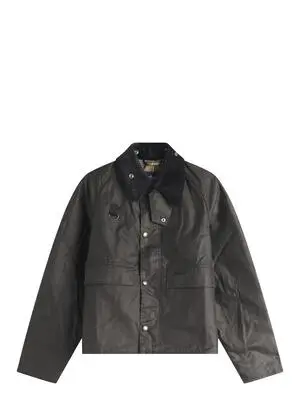 Barbour Sl Spey Waxed Cotton Jacket - Navy