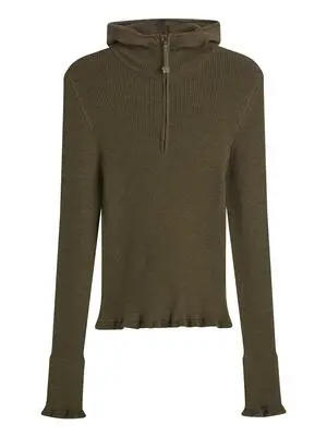 Cecilie Bahnsen Belma Hoodie - Olive
