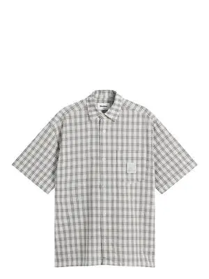 BUTTER GOODS Equipment Short Sleeve Shirt - Grey
