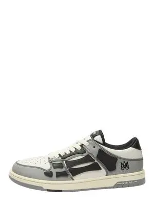 Amiri Varsity Skel Low Top Sneaker - Grey