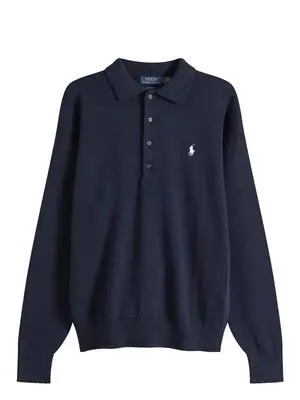 Polo Ralph Lauren Flag Knit Polo - Navy Combo