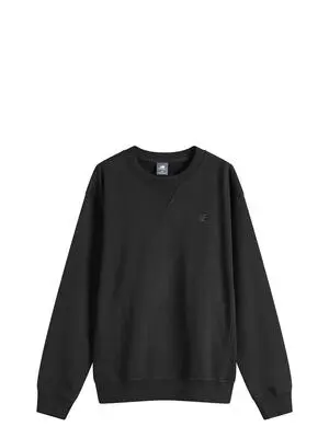 NEW BALANCE Nb Athletics French Terry Crew - Black