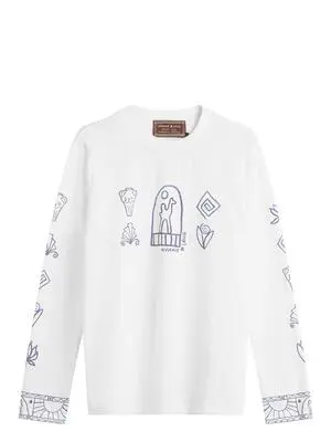ALEMAIS Leela Long Sleeve T-shirt - Cream