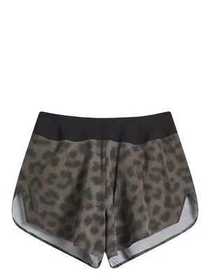SOAR Protolab Silk Shorts - Dark Leopard