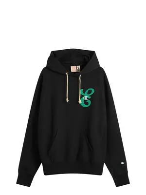 Champion For E End. Hoodie 'emerald - Black