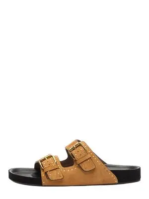 Isabel Marant Étoile Lennyo Sandals - Chestnut