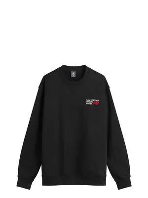 NEW BALANCE Athletics Relaxed Premium Crewneck - Black