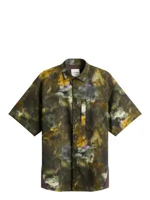 AND WANDER X Roa Printed Breathable Shirt - Camo