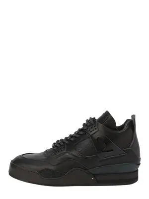 HENDER SCHEME Manual Industrial Products 10 Leather Sneakers - Black