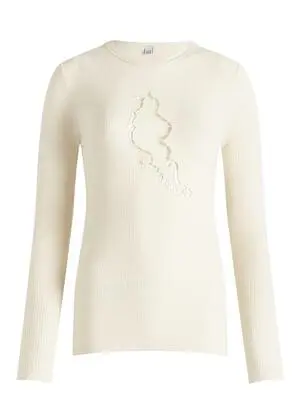 BASERANGE Ponte Long Sleeve T-shirt - Undyed
