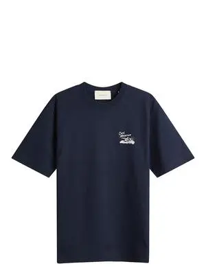 CAFÉ MOUNTAIN Legacy T-shirt - Navy