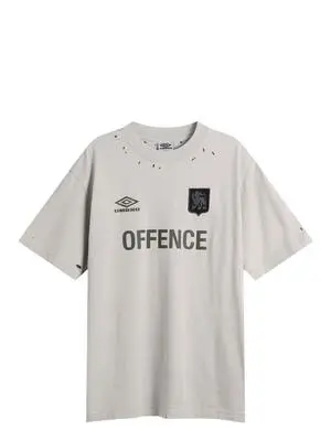 UMBRO BY SLAM JAM Offence Defence T-shirt - Light Grey