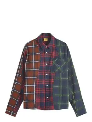 DIME Triple Plaid Shirt - Multi