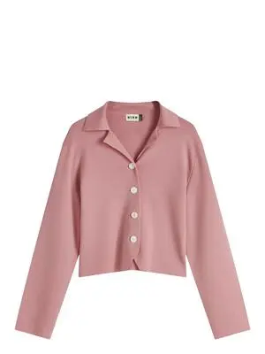 Rixo Aara Cardigan - Carnation