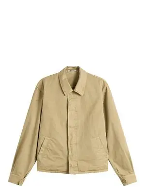 Auralee Garment-dyed Finx Light Chino Blouson - Beige
