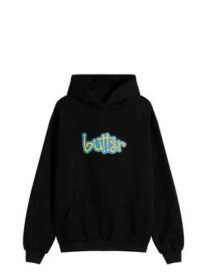 BUTTER GOODS Connection Hoodie - Black