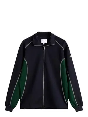 BUTTER GOODS Warped Track Jacket - Navy