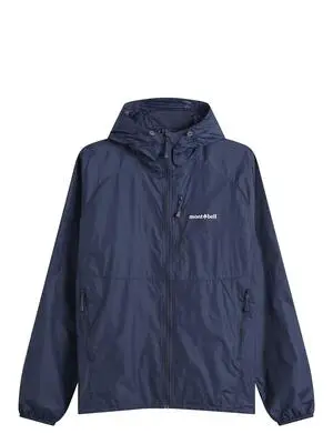 MONTBELL Wind Blast Hooded Jacket - Navy