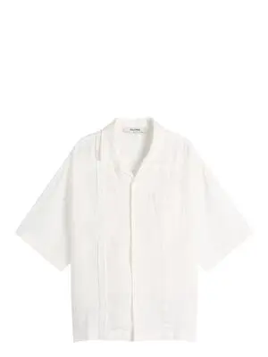 ABOUT:BLANK Guayabera Vacation Shirt - Oat