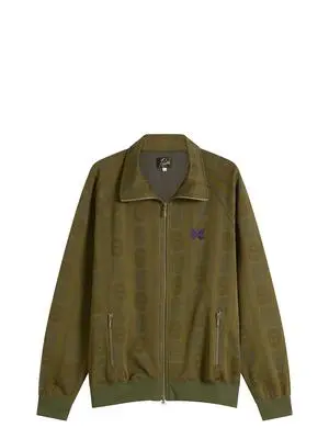 Needles Poly Jacquard Track Jacket - Olive