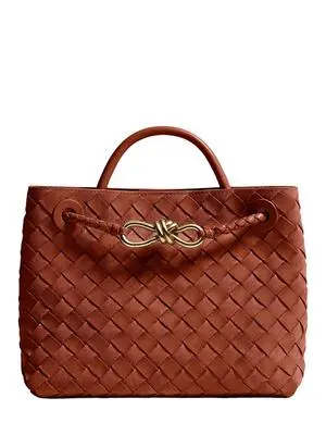 Bottega Veneta Small Andiamo - Rust