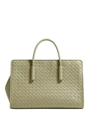 Bottega Veneta Small Barbara Tote - Travertine