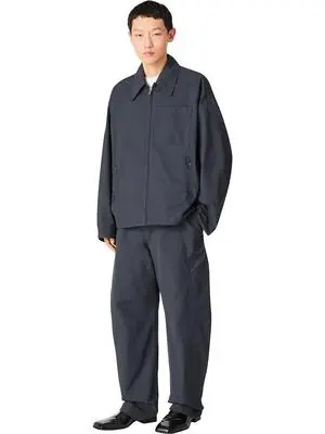 Bottega Veneta Resinated Cotton Blouson - Vulcano