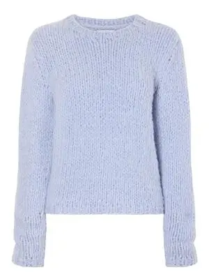 Gabriela Hearst Dalton Cashmere Sweater - Blue