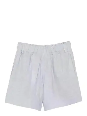 Eleventy Drawstring-waist Shorts - Blue