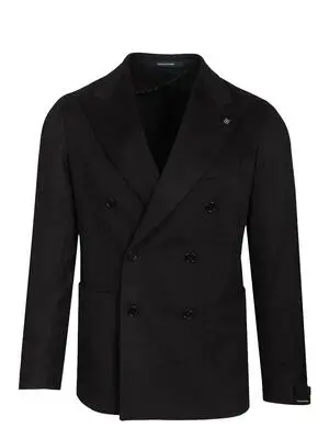 Tagliatore Montecarlo Double-breasted Blazer - Black