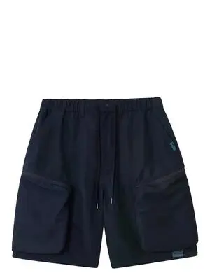 AFTERMATHS Zip-pocket Shorts - Blue