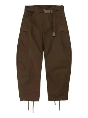 Sacai Ripstop Cargo Pants - Brown