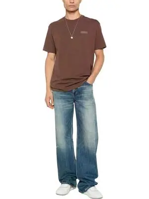 Givenchy Logo-patch T-shirt - Brown