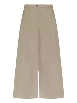Max Mara Alamaro Wide-leg Jeans - Neutrals