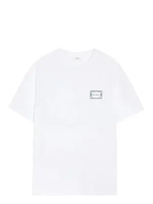 LES DEUX Logo-print T-shirt - White