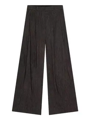 HERSKIND Bowie Pleated Trousers - Grey