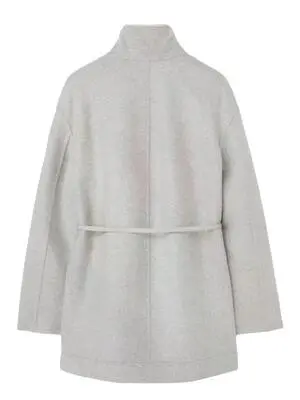 Loro Piana Jimi Belted Reversible Coat - Grey