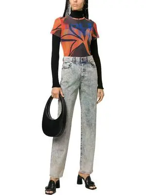 DIESEL® 1956 D-tulip 068eu Straight-leg Jeans - Neutrals