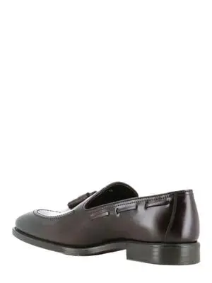 HENDERSON BARACCO Tassel Leather Loafers - Brown
