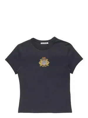 Acne Studios Crest Logo T-shirt - Blue