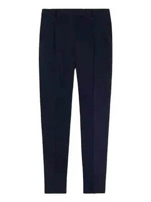 Max Mara Jerta Pressed-crease Tailored Trousers - Blue