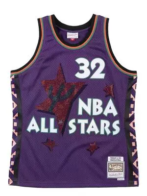 Mitchell & Ness 1995 All-star East Shaquille O'neal Basketball Jersey - Purple