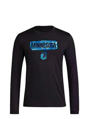 Adidas Minnesota United Fc Long-sleeve Shirt - Black