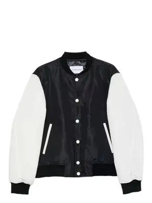 Givenchy Logo-embroidered Bomber Jacket - Black