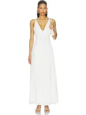 MORE TO COME Chriselle Maxi Dress - Ivory
