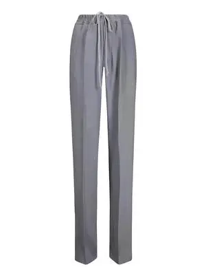 Rick Owens Dietrich Drawstring Trousers - Grey