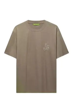 Shanghai Tang Dragon T-shirt - Neutrals