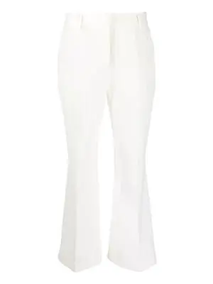 Stella McCartney Kick-flare Cropped Trousers - Neutrals